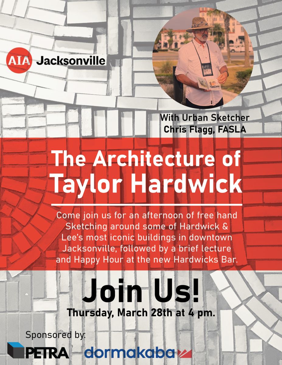 The Architecture of Taylor Hardwick Sketch Tour & Lecture (AIA Florida)